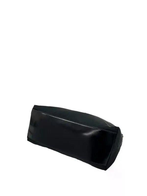 Prada 1990-2000 Nylon Vela Grommet Shoulder Bag