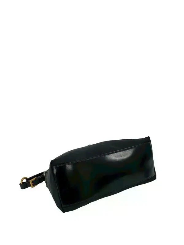 Prada 1990-2000 Nylon Vela Grommet Shoulder Bag