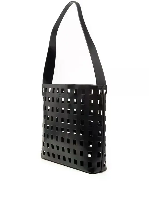 Prada 2013-2025 Perforated Leather Shoulder Bag