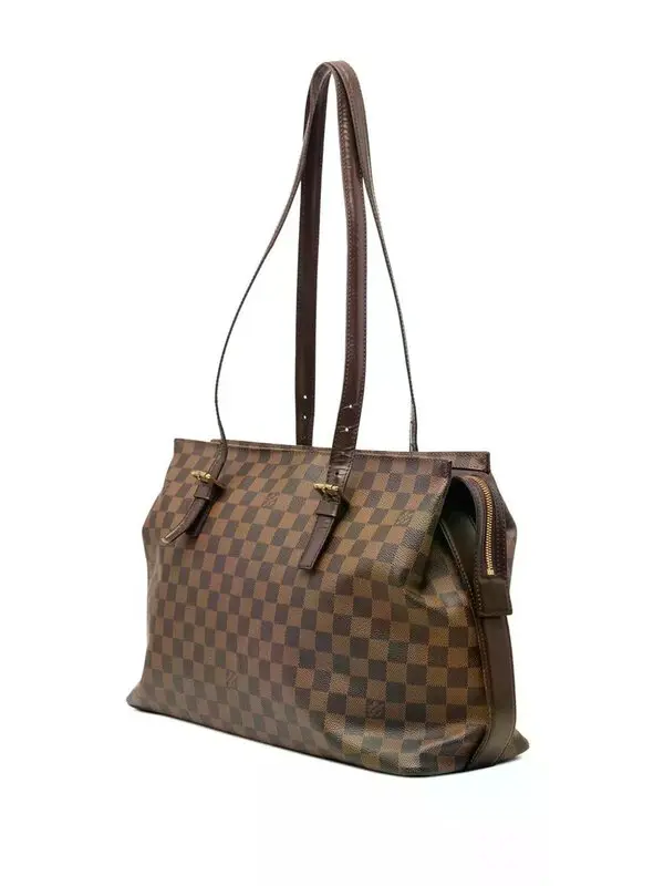 LOUIS VUITTON 2006 Damier Ebene Chelsea Shoulder Bag
