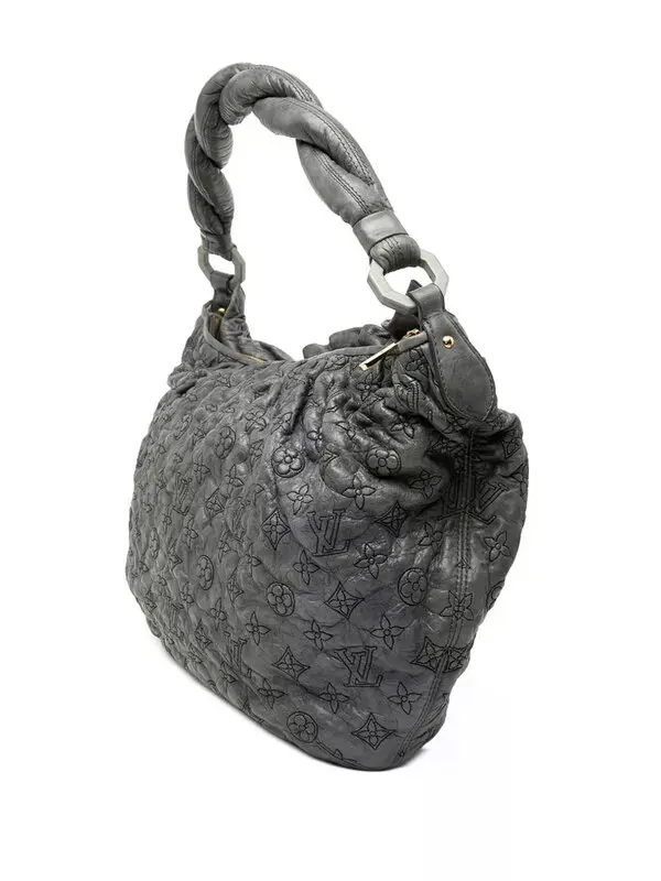 LOUIS VUITTON 2007 Monogram Olympe Nimbus Gm Hobo Bag - Grey