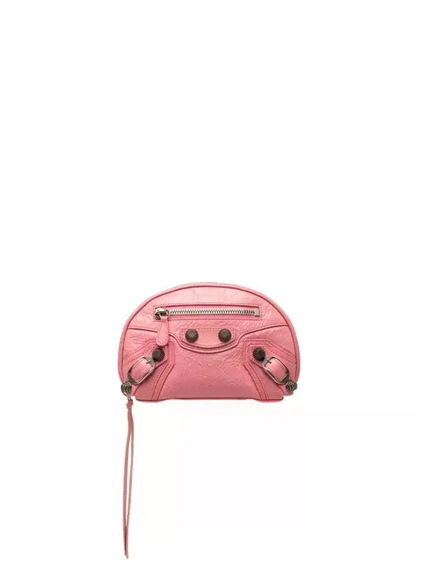 Balenciaga Lambskin Le Cagole Xs Pouch - Pink