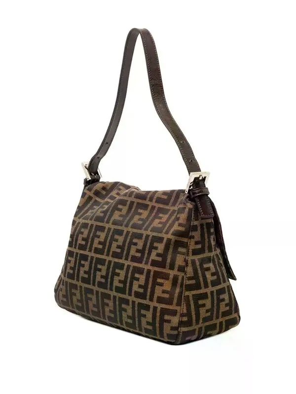 Fendi Zucca Canvas Mamma Forever Shoulder Bag