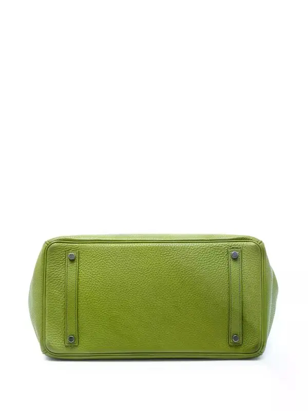Hermès 2008 Birkin Retourne 35 Handbag - Green