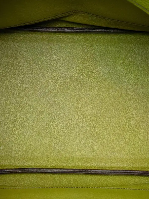 Hermès 2008 Birkin Retourne 35 Handbag - Green