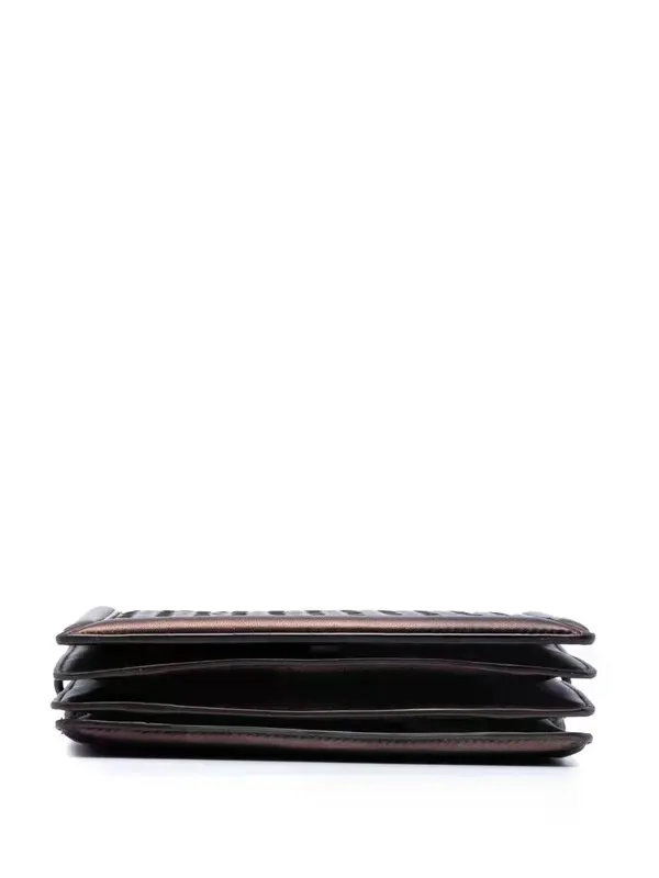 Bottega Veneta Nappa Intrecciato Montebello Crossbody Bag - Brown