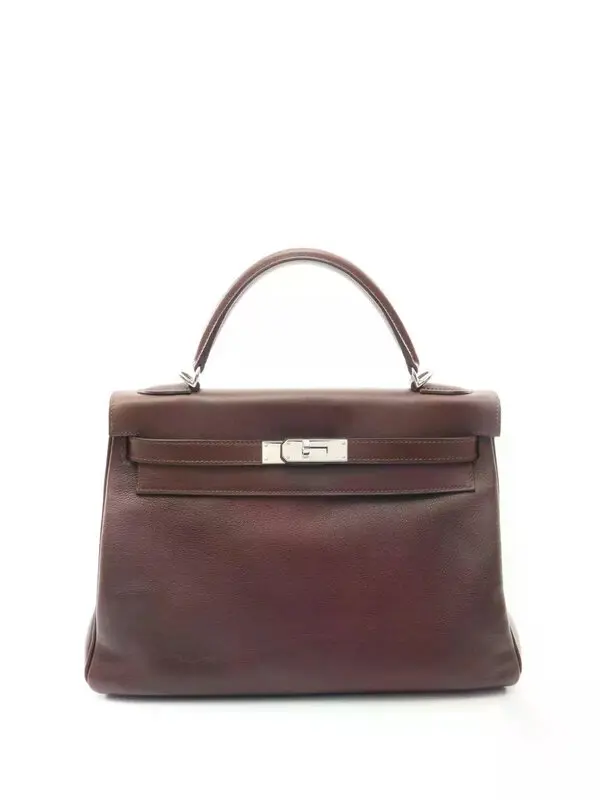Hermès 2006 Swift Kelly Ii Retourne 32 Satchel - Brown