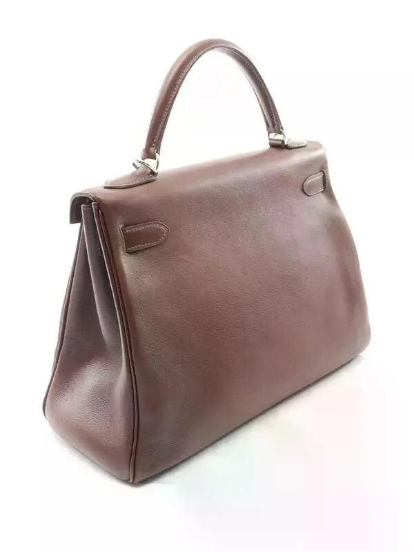 Hermès 2006 Swift Kelly Ii Retourne 32 Satchel - Brown