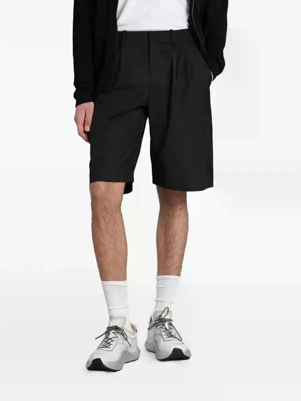 _J.L - A.L_ Mitre Twin-pleat Shorts