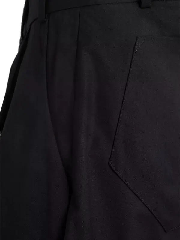 _J.L - A.L_ Mitre Twin-pleat Shorts