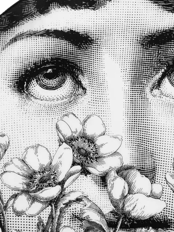FORNASETTI Illustrated Wall Plate