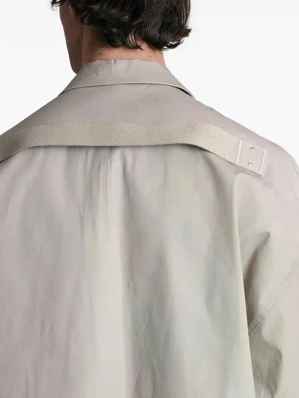 Rick Owens Magnum Tommy Chest-pockets Cotton Shirt