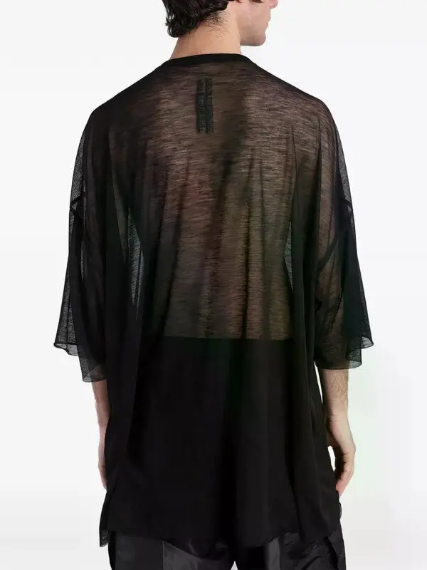 Rick Owens Oversized Wool T-shirt