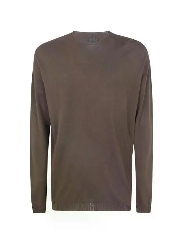 MD75 Ribbed-trim Long-sleeve T-shirt