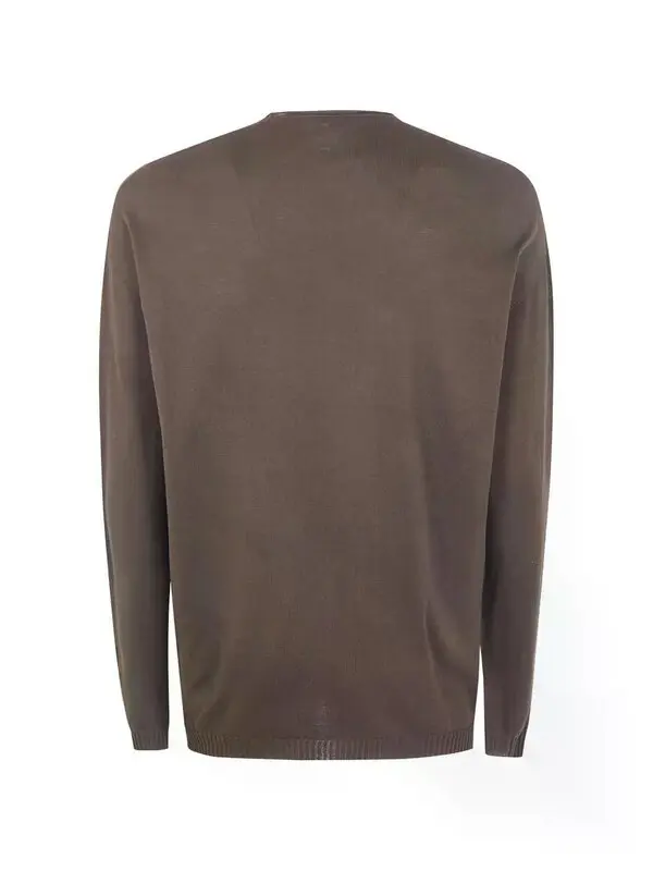 MD75 Ribbed-trim Long-sleeve T-shirt