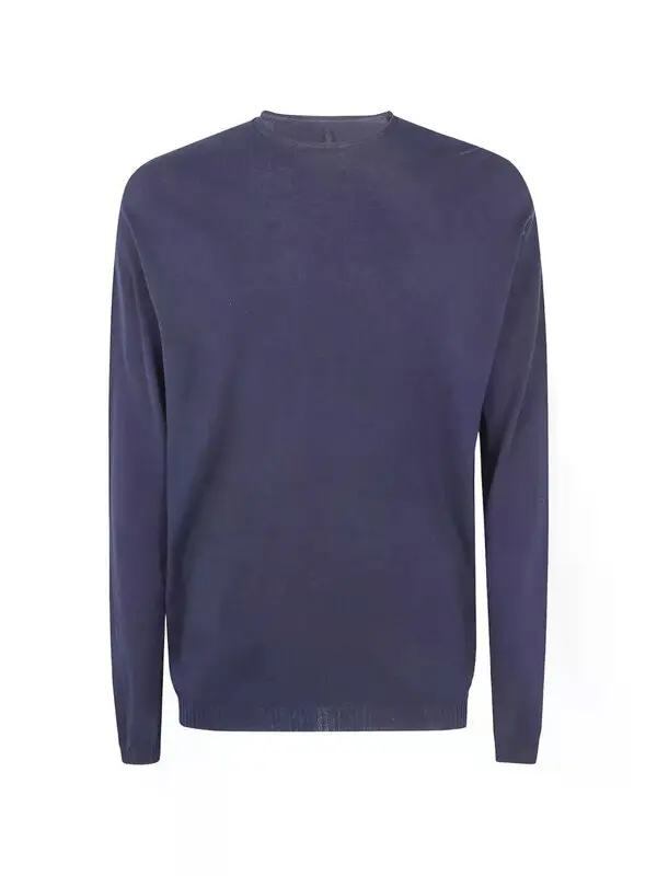 MD75 Ribbed-trim Long-sleeve T-shirt