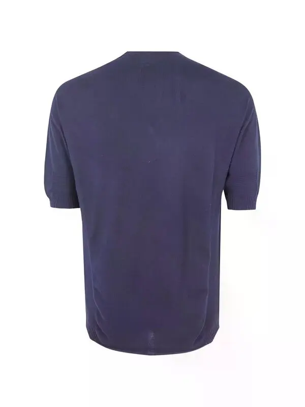 MD75 Ribbed-trim T-shirt