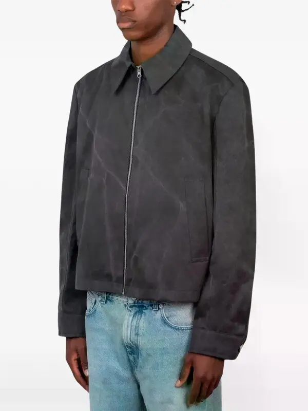 Séfr Tazio Zip-up Jacket - Grey