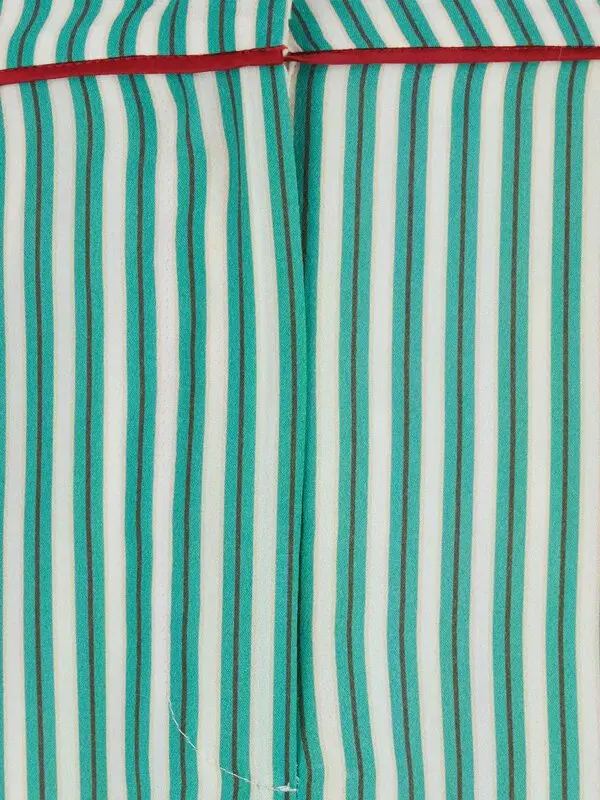 O HUI Striped Layered Shorts