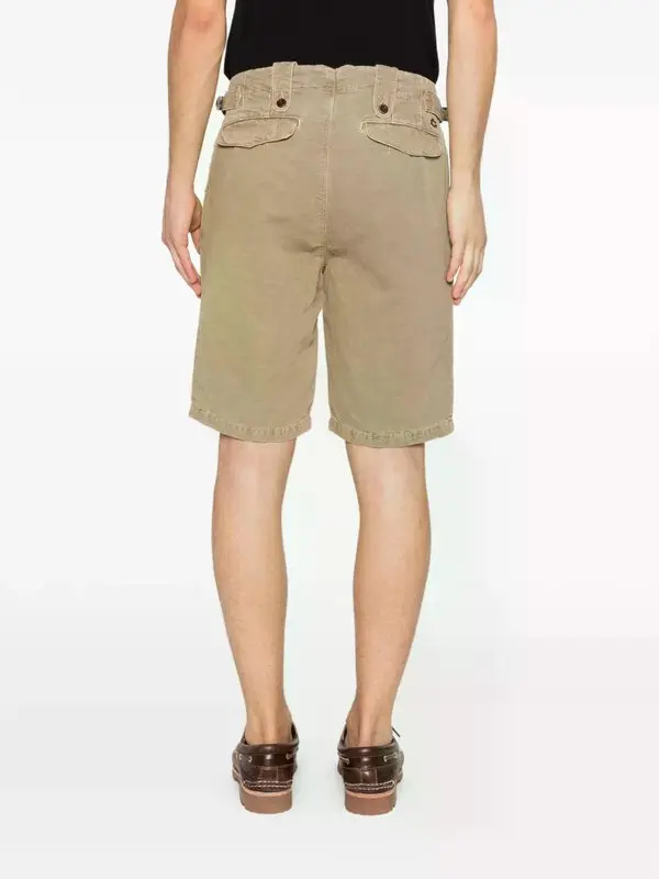 CHESAPEAKE'S Buckle-detail Logo Tag Shorts