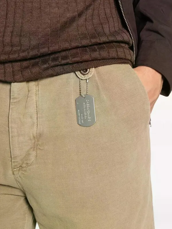 CHESAPEAKE'S Buckle-detail Logo Tag Shorts