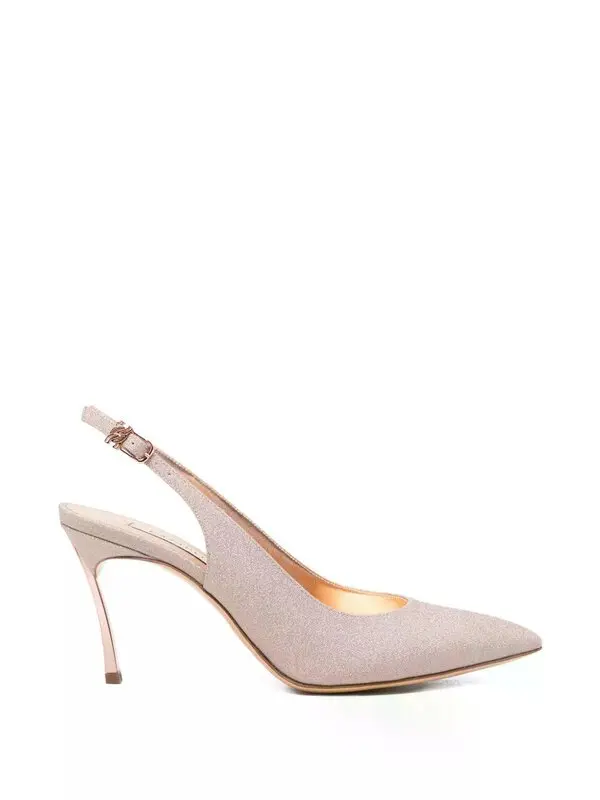 Casadei Blade Solar Eclipse Pumps - Neutrals