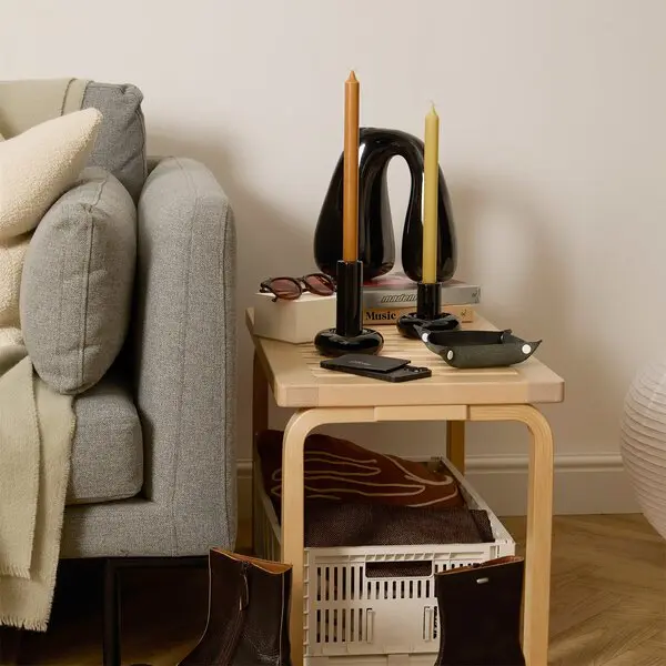 GUSTAF WESTMAN Chunky Candle Holder 145mm Presented End