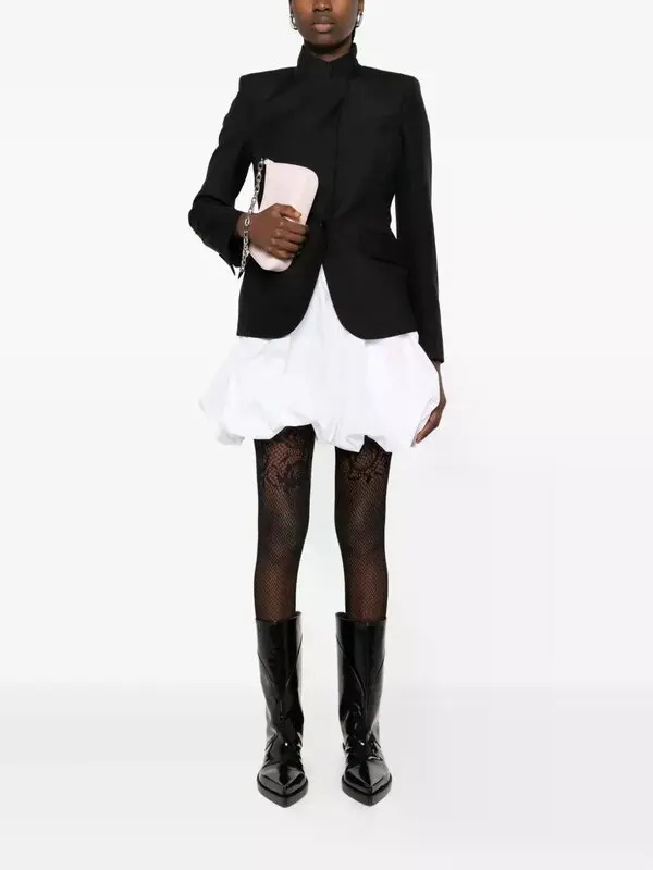 Alexander McQueen High-neck Single-button Jacket
