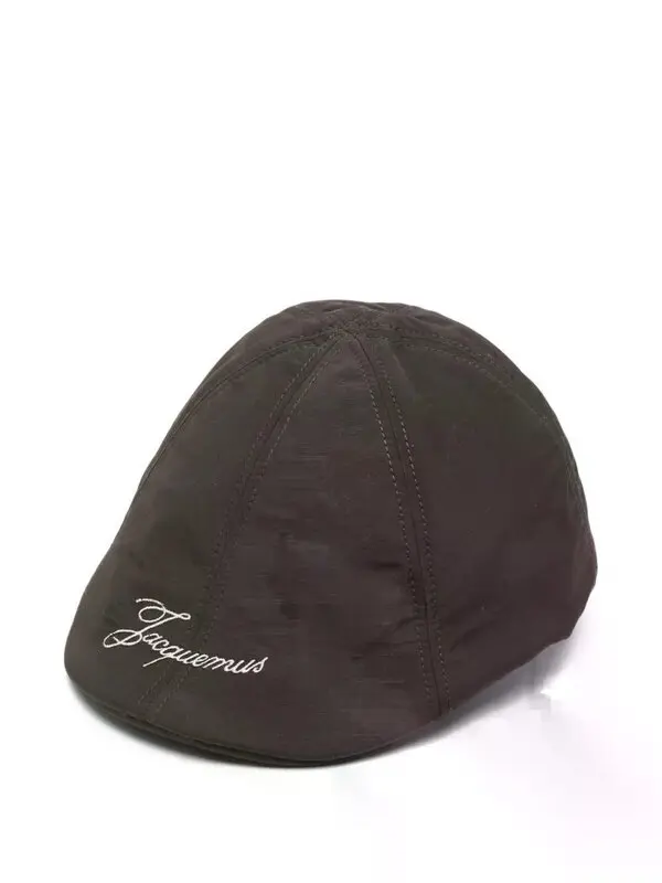 Jacquemus Le Beret Baluchon Cap - Brown