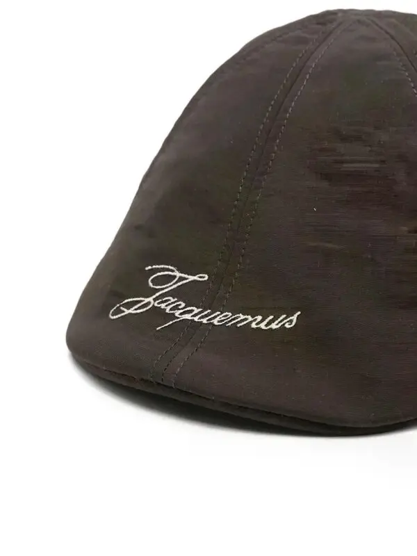 Jacquemus Le Beret Baluchon Cap - Brown