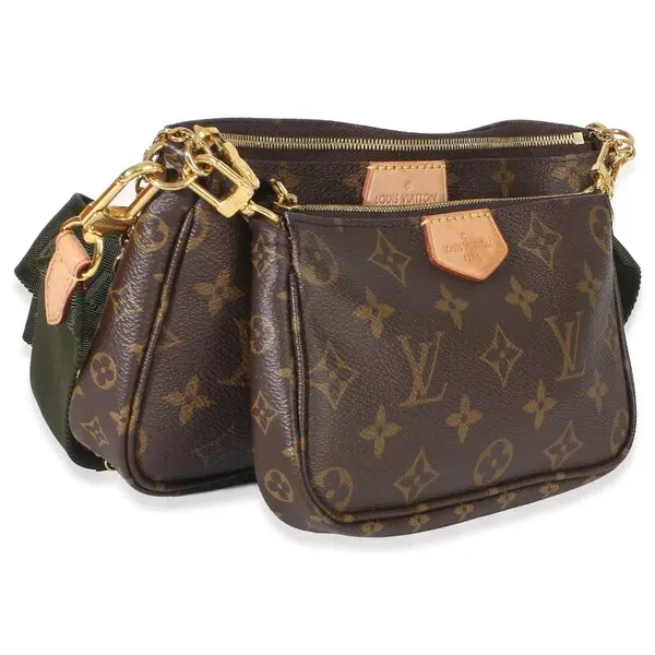 LOUIS VUITTON Monogram Multi Pochette Accessories - Brown