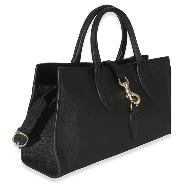 Gucci Pebbled Calfskin Jackie Tote Bag
