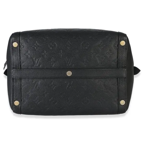 LOUIS VUITTON Monogram Empreinte Marais Mm - Black