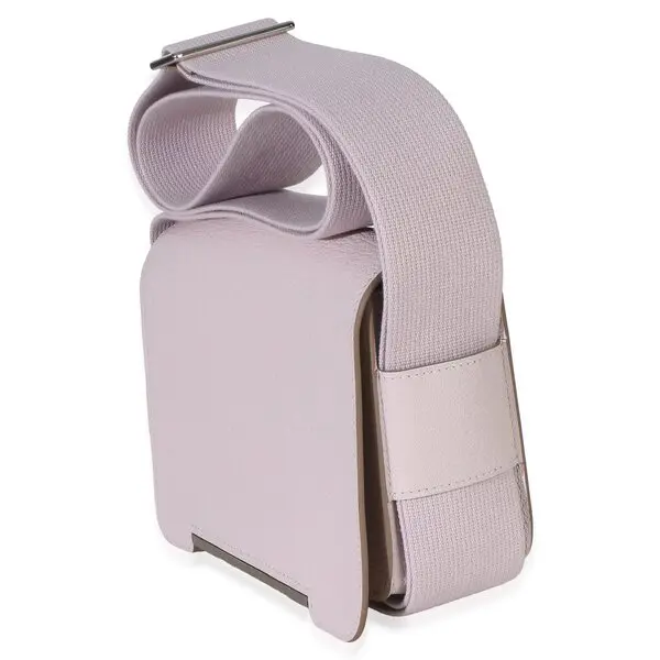 Hermès Mauve Pale Chai Verso Chevre Mysore Geta - Pink