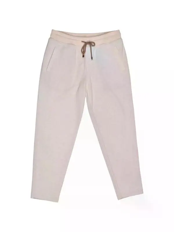 Brunello Cucinelli Drawstring Track Pants - Neutrals