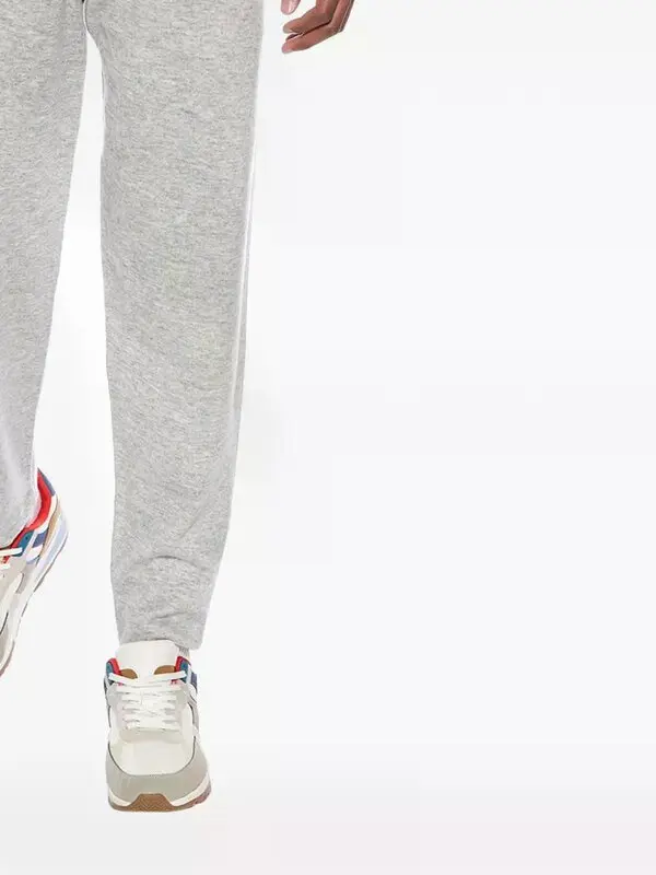 Brunello Cucinelli Drawstring Knit Track Pants - Grey