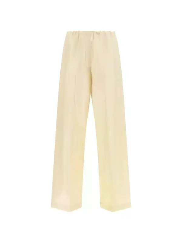 THE ROW Silk Shantung Trousers