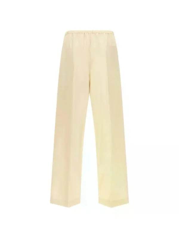 THE ROW Silk Shantung Trousers