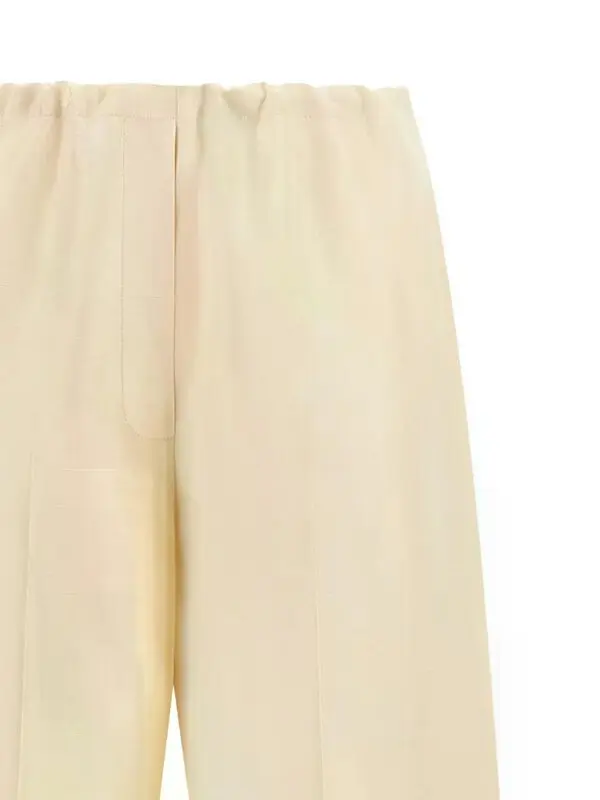 THE ROW Silk Shantung Trousers