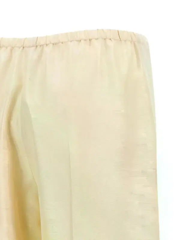 THE ROW Silk Shantung Trousers