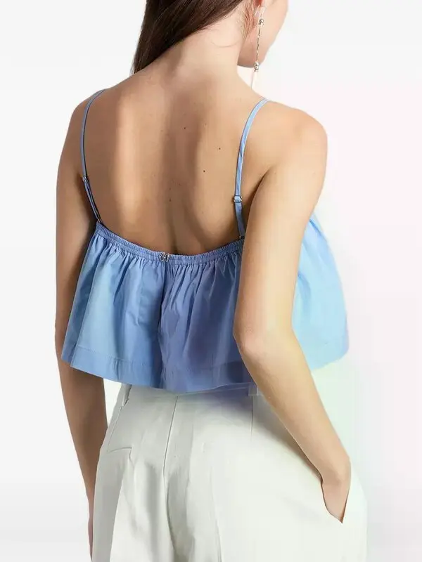IRO PARIS Naomy Ruffled Cotton Top