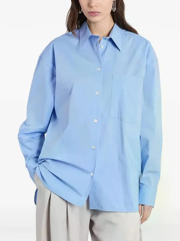 IRO PARIS Natacha Chest-pocket Cotton Shirt