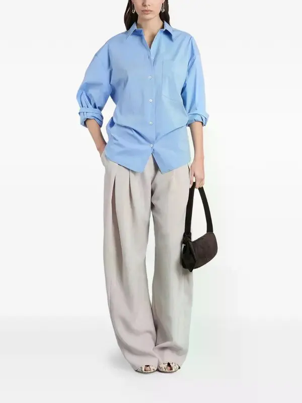 IRO PARIS Natacha Chest-pocket Cotton Shirt