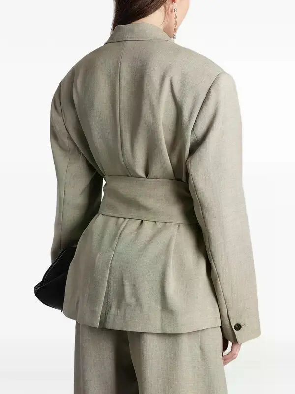 IRO PARIS Suny Belted-waist Notch-lapel Jacket