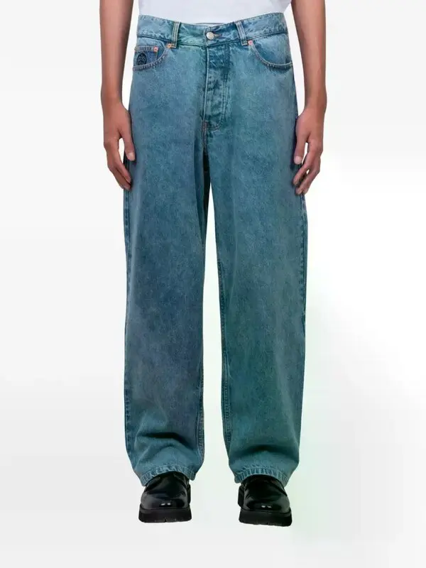 PARRA Graphic-patch Jeans