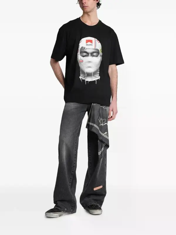 IH NOM UH NIT Graphic-print Cotton T-shirt