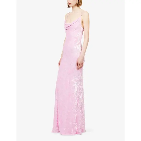 RAT AND BOA Athena Floral Woven Maxi Dress