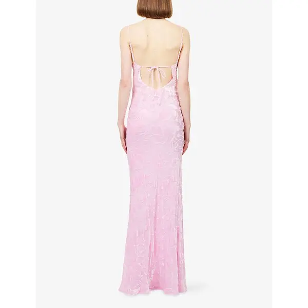RAT AND BOA Athena Floral Woven Maxi Dress