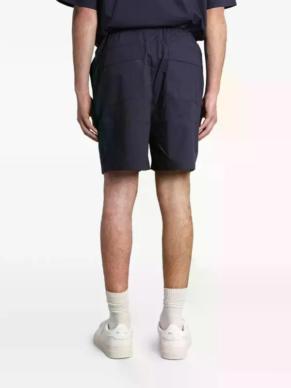 ROBERTO COLLINA Drawstring-waistband Cotton Shorts - Blue