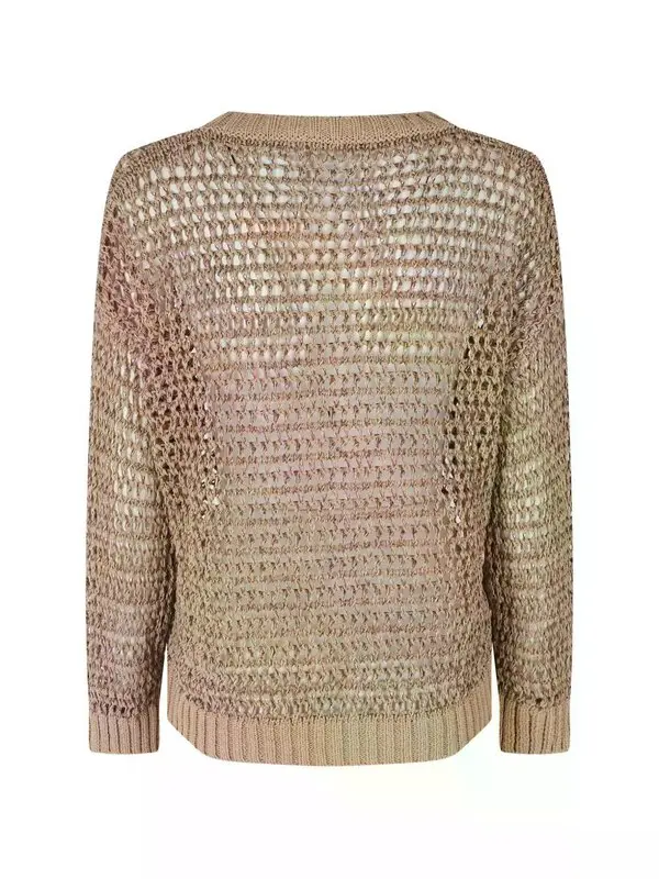 Max Mara Open-knit Sweater